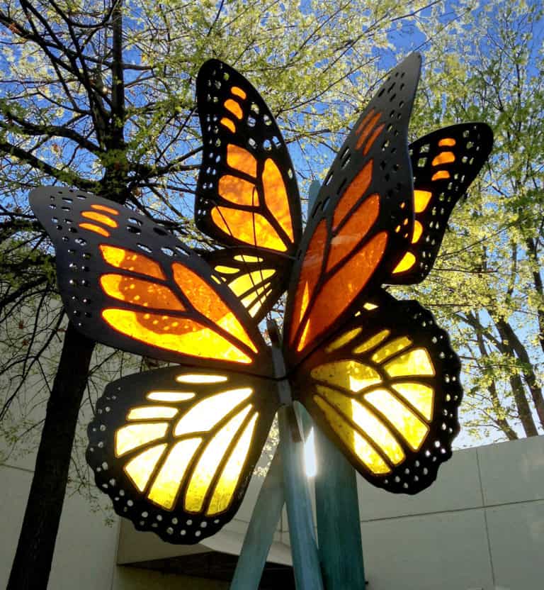 Acrylic Sculptures | Butterfly Sculptures | Placzek Studios
