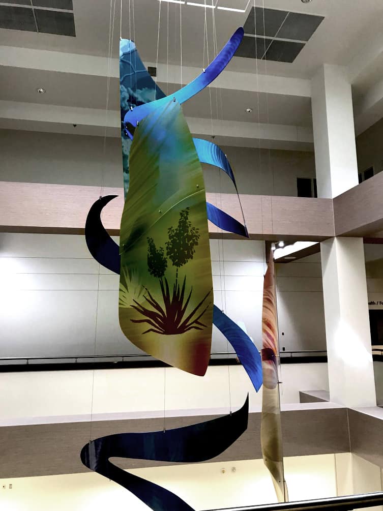Hanging Atrium Sculpture | Placzek Studios
