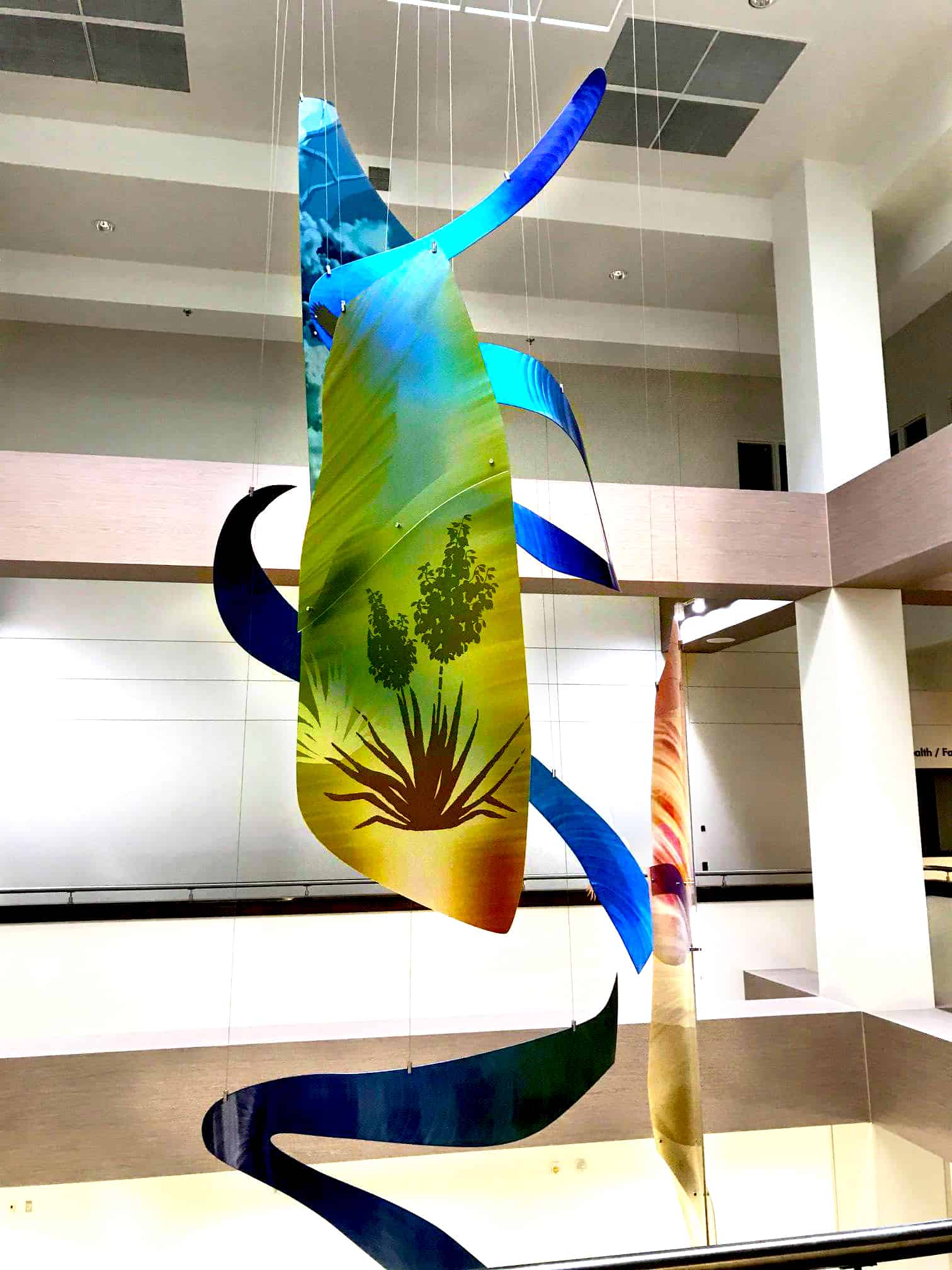 Hanging Atrium Sculpture | Placzek Studios